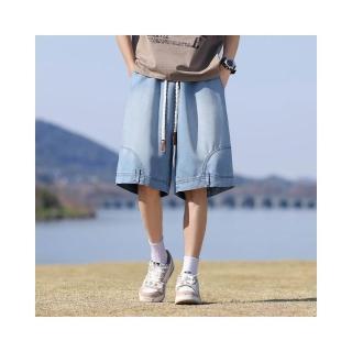 2025夏季 M-8XL 130公斤大呎碼 薄款牛仔短褲 夏季短褲 透氣短褲 休閒短褲 冰絲短褲 凉感短褲 運動短褲 速乾短褲 登山短褲 男通動短裤