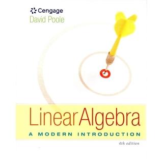 【Cengage】Linear Algebra 4/e Poole 9781285463247