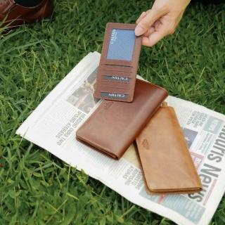 CALTAN DESIGN | 抽取式多卡夾真皮時尚長夾 074129 三色(真皮 長夾 皮夾 錢包 招財 母錢包)