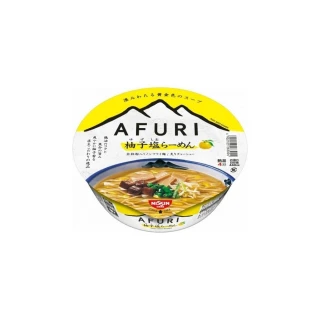 【NISSIN 日清】+爆買日本+ 阿夫利 AFURI 柚子鹽風味拉麵 92g 碗麵 拉麵 日清泡麵 期間限定 日本進口