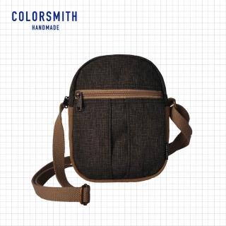 【COLORSMITH】UC．斜背隨身小包．UC1162-BR(-台灣原創品包包品牌)