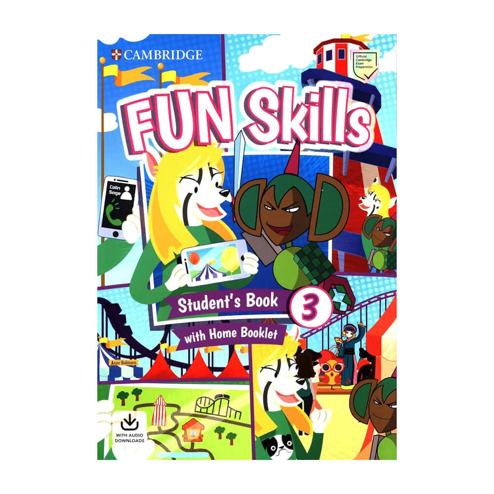 【CAMBRIDGE】Fun Skills Level 3 Student's Book with Home Booklet and ...