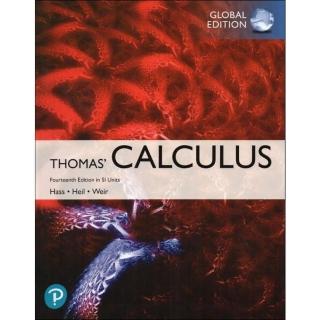 【Pearson】Thomas′ Calculus 14/E GE（SI Unit）HASS & THOMAS & WEIR ...