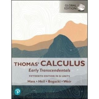 【Pearson】Thomas′ Calculus: Early Transcendentals in SI Units Thomas ...