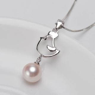 【Paiya 派亞】s925銀項墜生肖雞珍珠吊墜時尚簡約飾品交換禮物/過年送禮