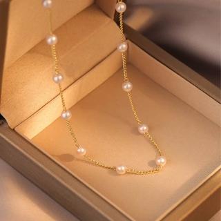 【KEDDY】珍珠項鍊-銀飾-飾品-簡約項鍊-純銀項鍊-韓版-925純銀-INS-小紅書-銀項鍊-韓國項鍊-項鍊-女生項鍊