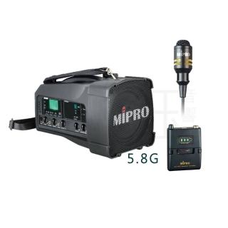 【MIPRO】MA-100 5.8G+1領夾麥克風(單頻道迷你無線喊話器 贈好禮)