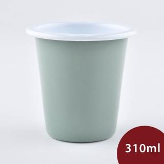 【Falcon】獵鷹琺瑯水杯310ml龍艾草茶杯琺瑯杯 入厝禮