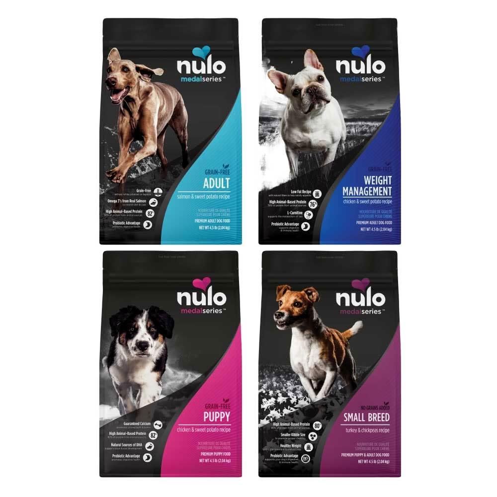 【nulo 諾樂】金牌無穀配方犬糧系列 -4.5lb