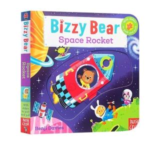 硬頁遊戲書 Bizzy Bear: Space Rocket 附故事音檔(QR code聽音檔)