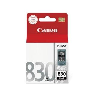 【Canon】超值2入組★原廠黑色墨水匣PG-830(適用MP145/MP198/IP1980/IP1880/MX308/MX318)