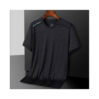 2025夏季 M-8XL 大尺碼男裝 夏天短袖 短袖T恤 運動衫 運動上衣 冰絲衣 冰絲涼感上衣 速乾衣 短袖 短袖上衣 透氣上衣 T恤男