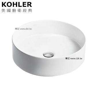 【KOHLER】Mica 檯面立體盆(41cm) K-90012T-0 (章記)
