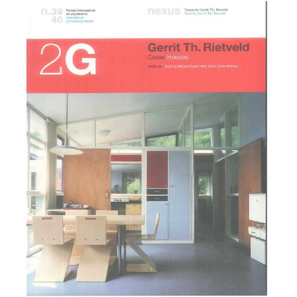 2G No. 39 40 - Gerrit Th. Rietveld -9788425220890 建築人設計人的店-上博圖書(Gerrit ...