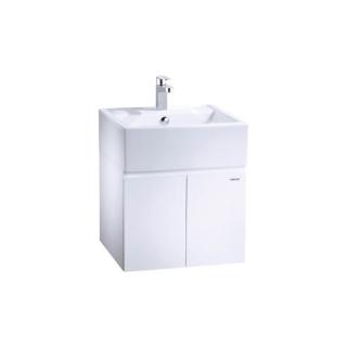 【CAESAR 凱撒衛浴】CAESAR 凱撒衛浴 臉盆浴櫃組LF5236EH05236AP 白色結晶鋼烤 開櫃方式 左右雙門對開