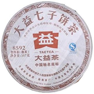 【大益茶】大益普洱熟茶 357g 8592 1301「茶有大益」