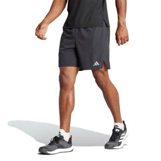 【adidas 愛迪達】ADIDAS 短褲 D4T HR SHO 黑色 超速乾 訓練 運動短褲 男 IS3732
