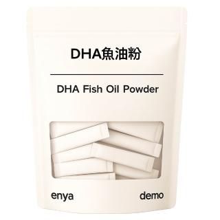 【enya 恩亞】DHA魚油粉 1g*60包/袋 隨身包 美國進口｜富含Omega-3 每日補充 DHA EPA