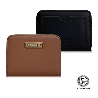 【1/2princess】超纖素食皮革蘇打餅乾中短夾A0035-1