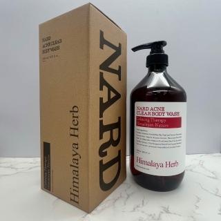 韓國 NARD ACNE 抗痘沐浴乳 1000ml 敏感肌適用 亞洲 潮濕悶熱天氣 專用