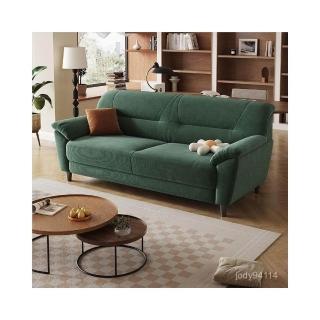 最低下殺 免運 現代簡約燈芯絨沙發客廳小戶型直排雙人公寓臥室網紅沙發套裝組閤 N7PH