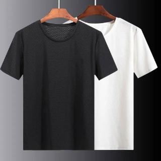 160公斤 10XL 大尺碼T恤 寬鬆T恤 運動T恤 夏季冰絲網眼短袖男速幹T恤 超薄上衣寬松加肥加大碼薄款透氣運動