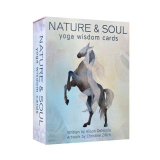 形意瑜伽智慧指引卡,贈中文翻譯｜Nature And Soul Yoga Wisdom Oracle｜40張牌卡【左西】