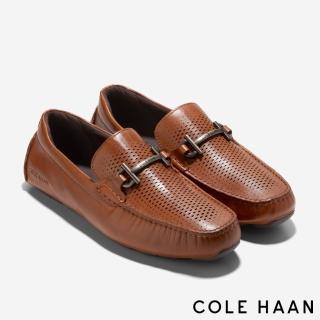 【Cole Haan】GRAND LASER BIT DRIVER 雷射穿孔莫卡辛便鞋 男款 咖啡色-C38514