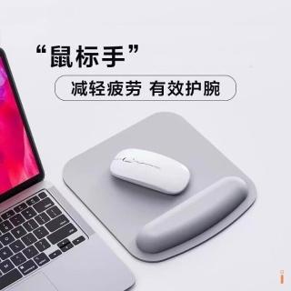 【OPYC】滑鼠墊舒壓護腕帶手托加厚電競硅膠加厚防滑皮質皮革面滑鼠墊鼠標墊電腦滑鼠墊桌墊滑鼠墊防污護腕桌墊