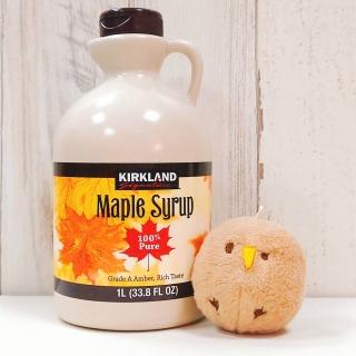 【Kirkland Signature 科克蘭】楓糖漿 1公升(加拿大 楓糖 楓糖漿 maple syrup)