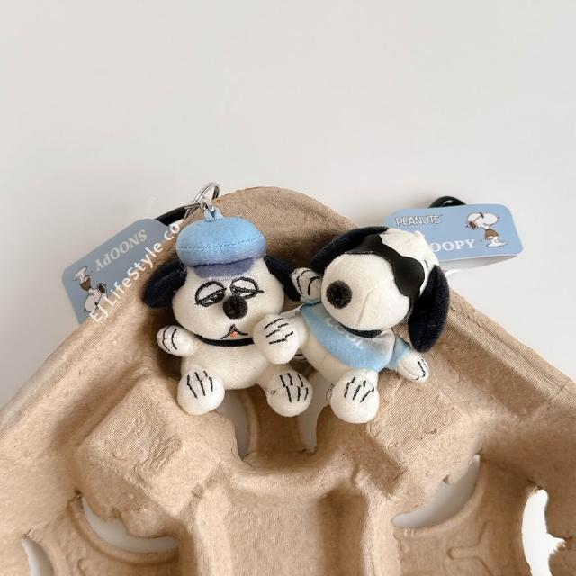 【SNOOPY 史努比】PEANUTS SNOOPY JOE COOL 歐拉夫 OLAF 漸層藍系列 絨毛 吊飾 玩偶